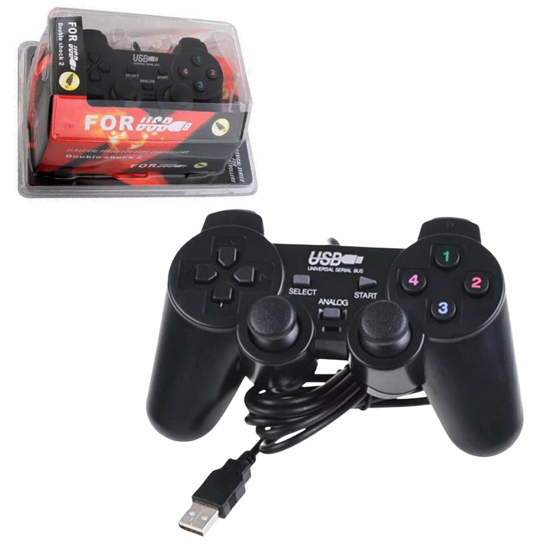 Joystick PC USB DoubleShock 2 - Tienda EmeKu