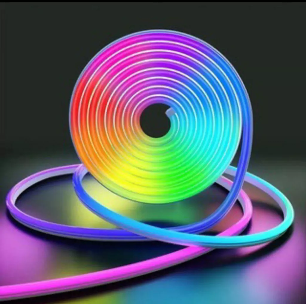 Tira NEON LED RGB 5050 5mts - Tienda EmeKu